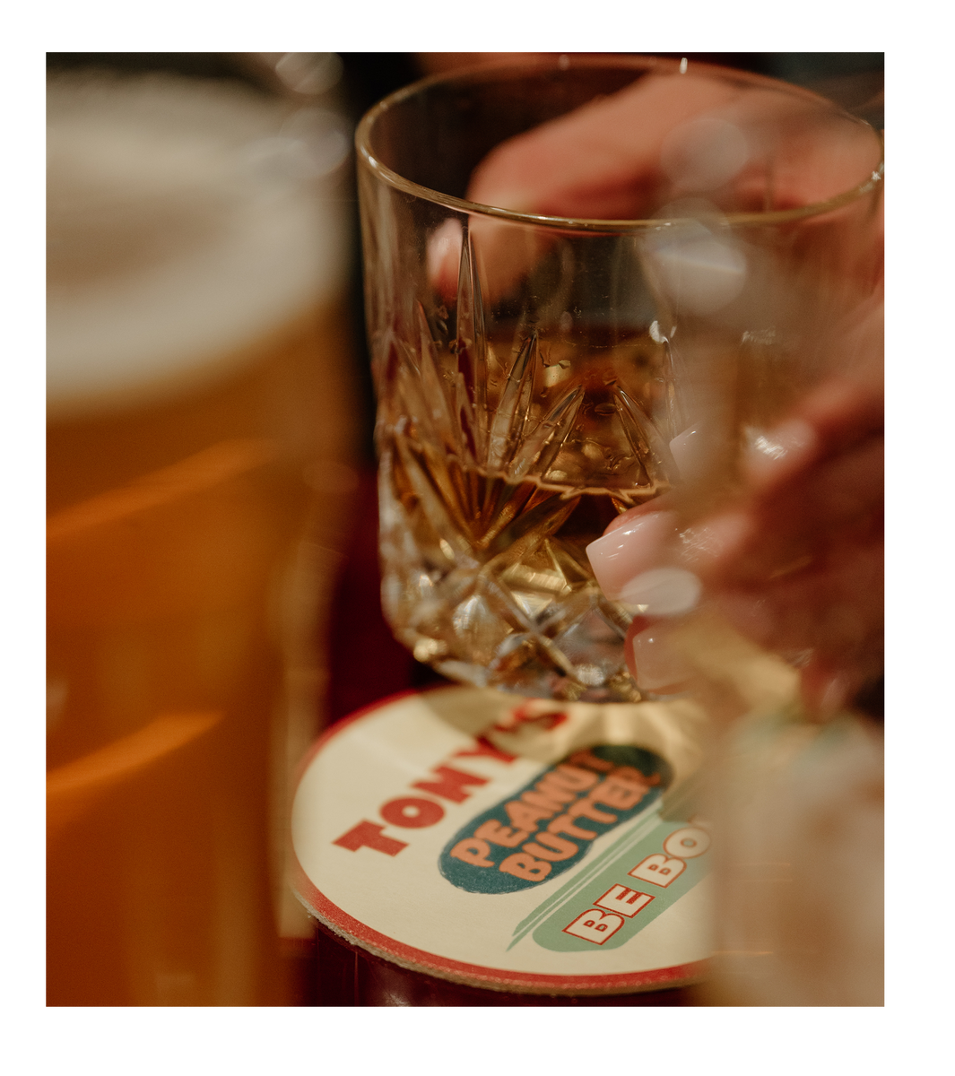 Tony's Beverage Coaster – Tony's Peanut Butter